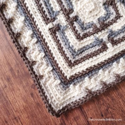 2021 CAL Block #5 by Oombawka Design - The Unraveled Mitten