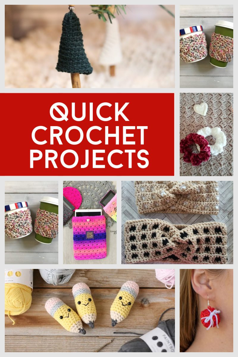 Crochet Patterns to Make in an Hour or Less - The Unraveled Mitten
