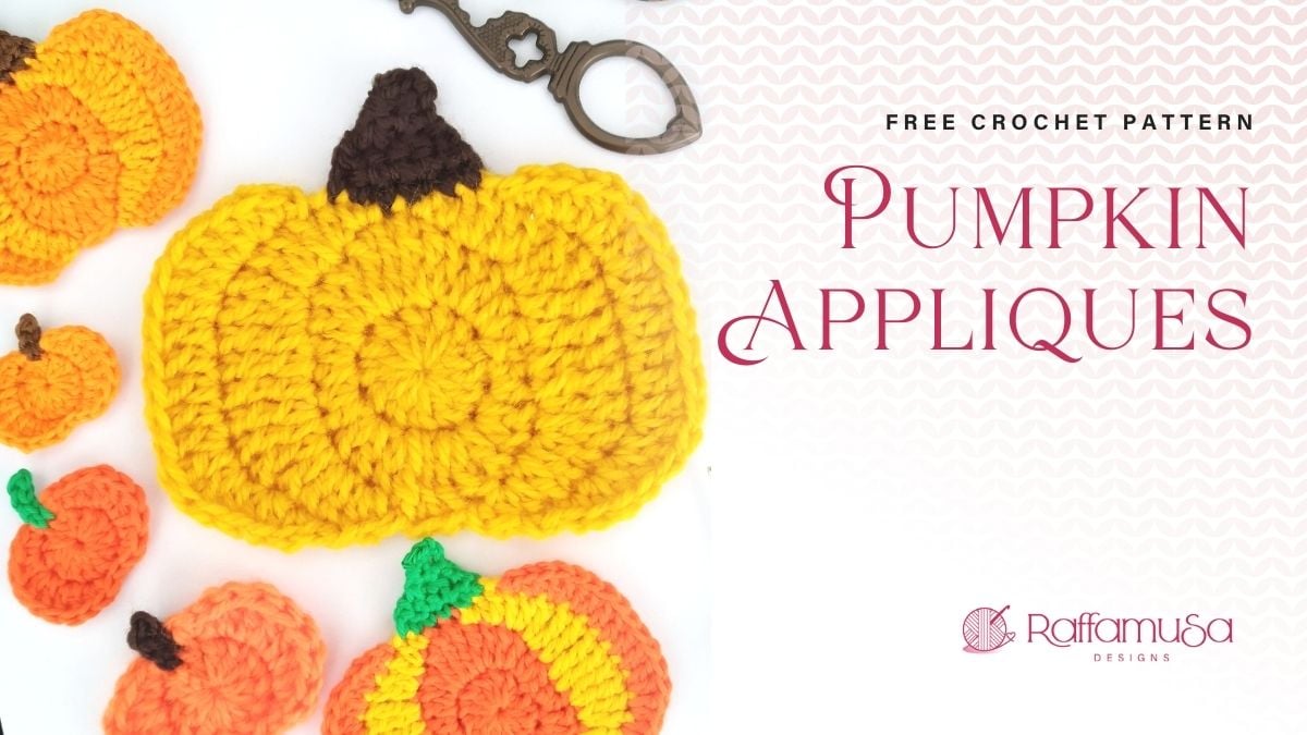 Fall Applique Crochet Patterns - The Unraveled Mitten