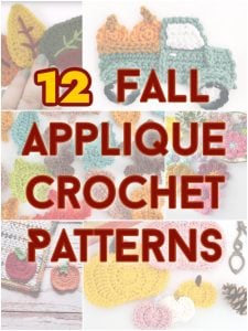 Fall Applique Crochet Patterns - The Unraveled Mitten